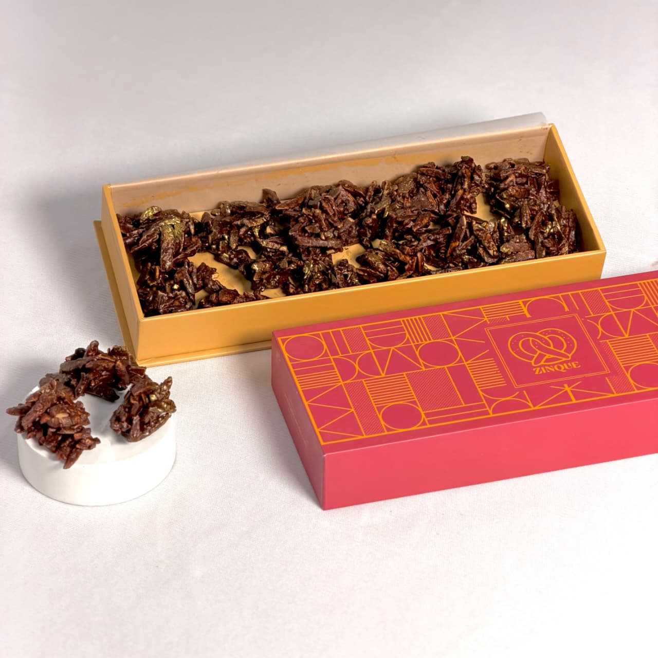 Box of Crunchy Almond Rocks – Zinque Patisserie