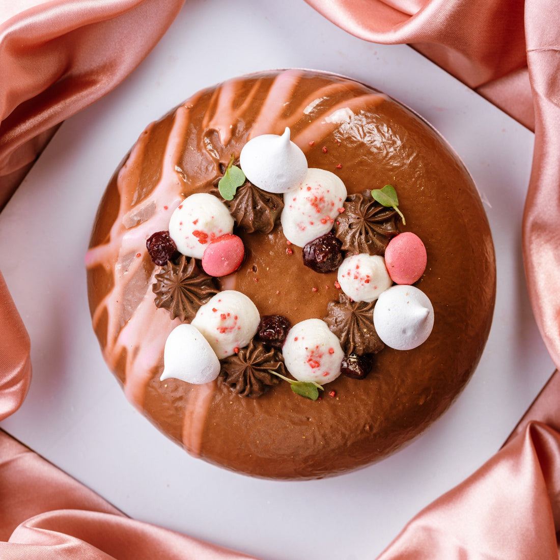 Raspberries & Chocolate Cake – Zinque Patisserie